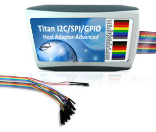 SPI Series/Titan I2C/SPI/GPIO Host Adapter-Advanced | Microport.com.tw